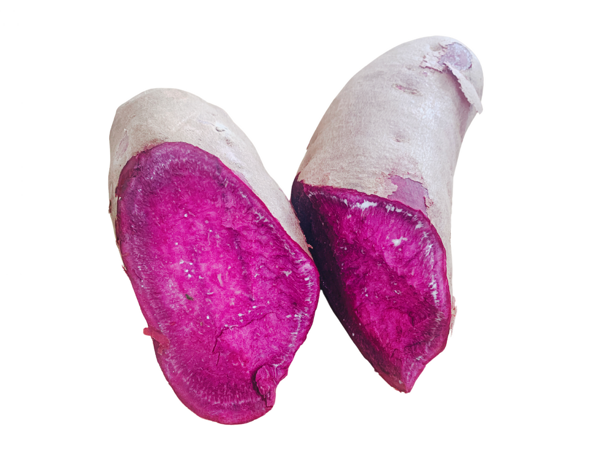 Organic Purple Sweet Japanese Yam – Firdos Market feat. Candiholic